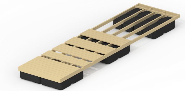 Drijvende steiger kopen? Bekijk de standaard modellen van It Floats.