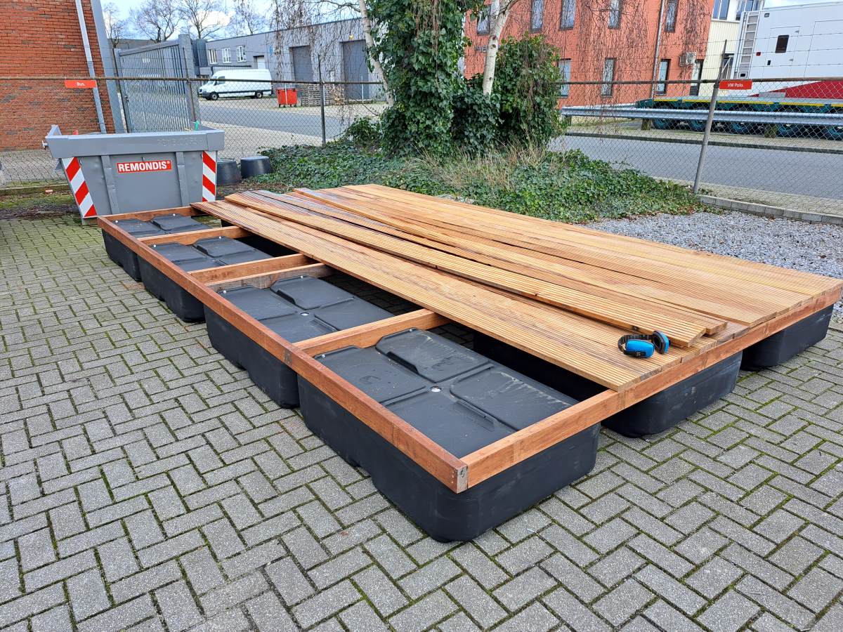 Drijvende Terrassen van It Floats | Kant en klare pakketten