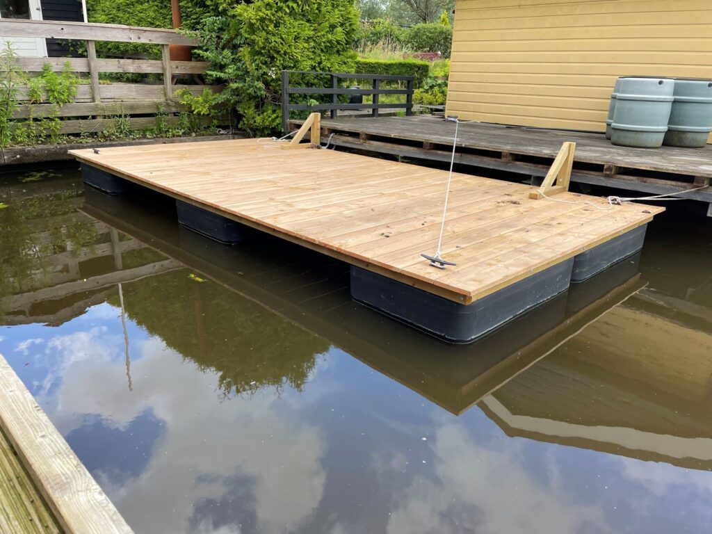 Drijvende steiger kopen? Bekijk de standaard modellen van It Floats.